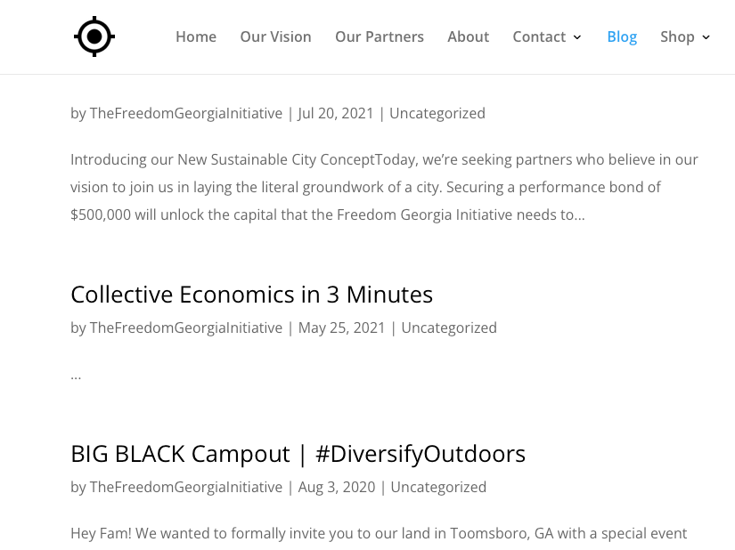 How the Black Separatist City of Freedom Georgia Failed - Brightwork ...