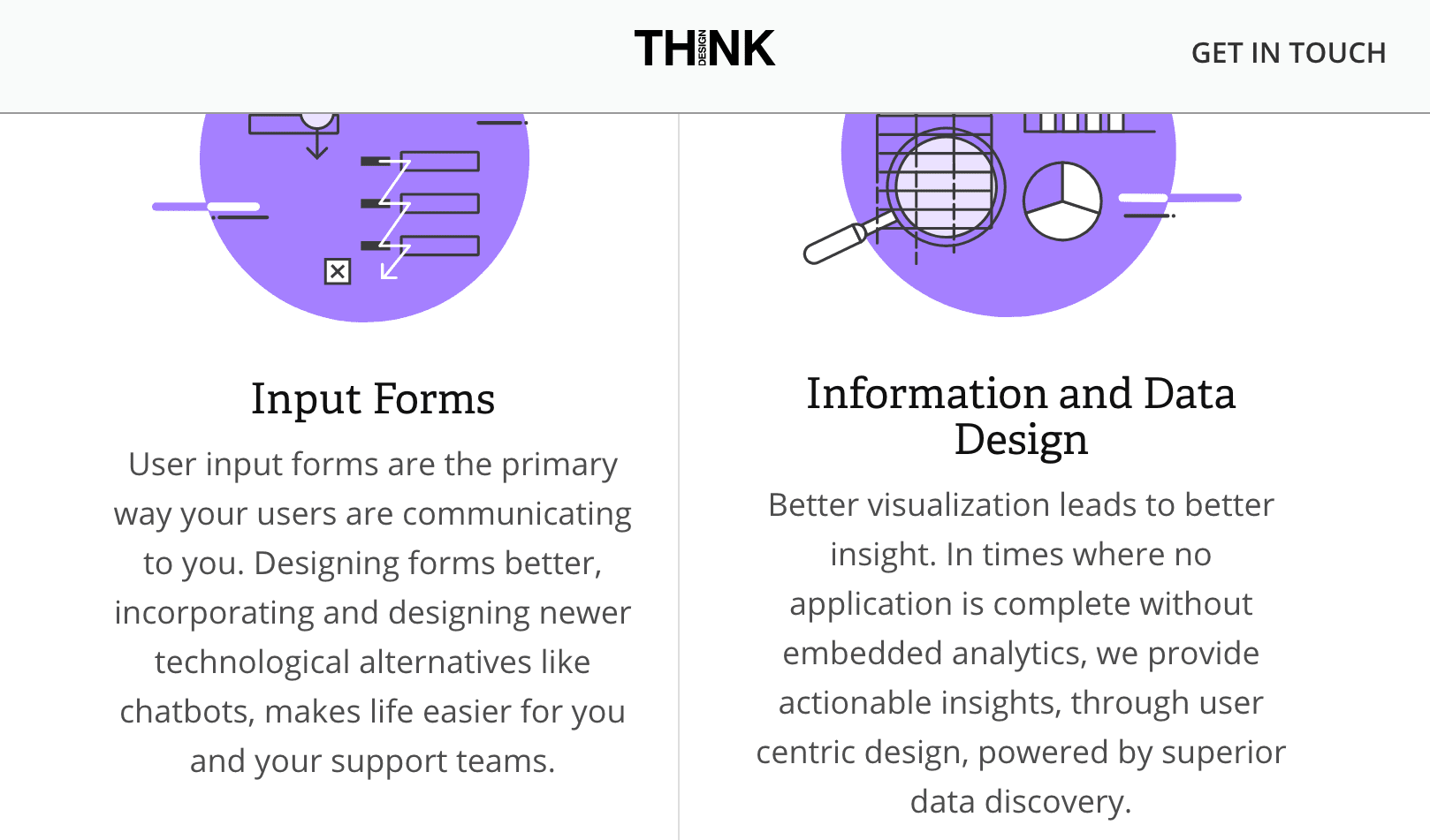 Think Design: A Review of The Websites of UX Companies - Brightwork ...